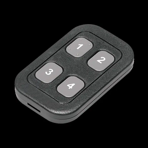 Four Channel Handheld Radio Remote Transmitter - LightsAlive