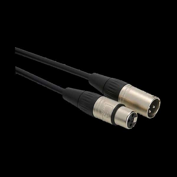 XLR-M to XLR-F Extension Cable - LightsAlive